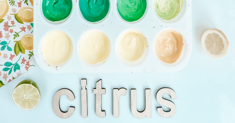 4 Citrus Themed Play-Based Learning Activities Using Wooden Letters ...