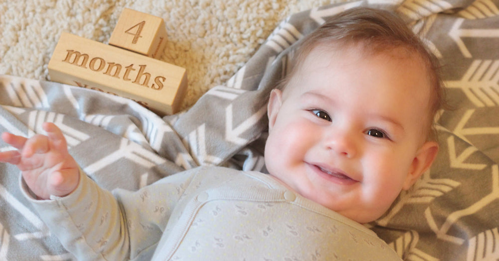 NEW | Photography Prop Baby Age Blocks - Smiling Tree