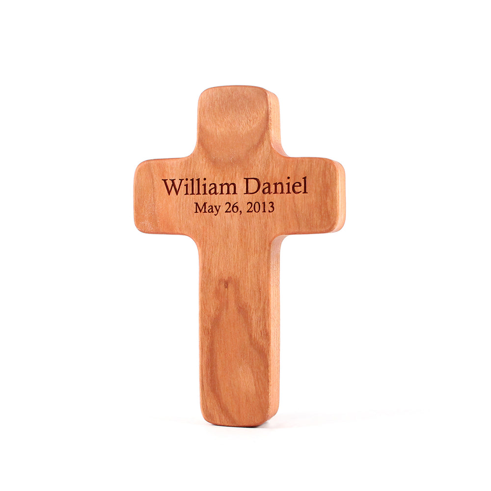 all natural personalized baby rattles, handmade in the USA - Smiling Tree