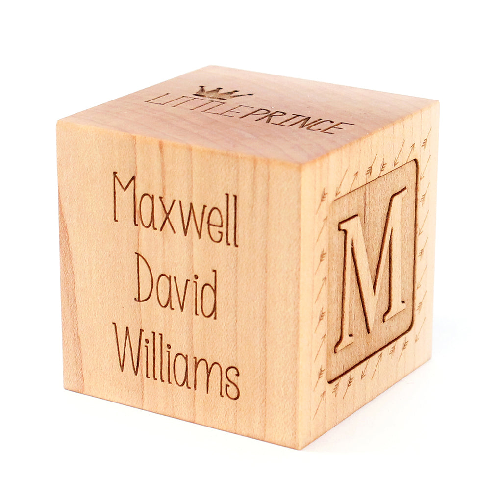 keepsake wooden milestone and memory blocks | Smiling Tree Toys
